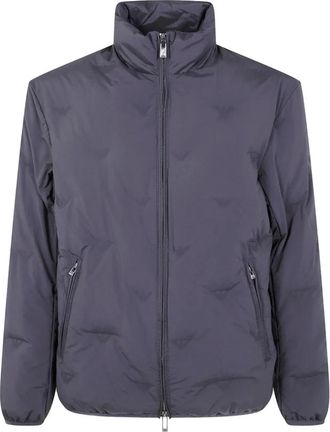 Emporio Armani Homme, Vestes, Noir, Taille: XL Manteau élégant Af18232 Em003045 Uc001
