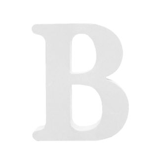 Generic Wei&szlig; Papp Buchstaben,Dekoration Holznummer Papp-Buchstabe,Selbstklebende Buchstaben,Gro&szlig;e Pappe Zum Basteln,Pappbuchstaben Gro&szlig;,Holzbuchstaben Pappmac