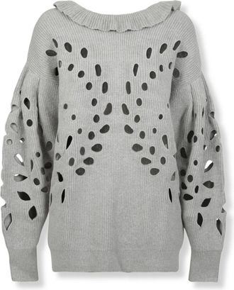 Ulla Johnson Femme, Pulls, Gris, Taille: 38 FR Francia Pullover