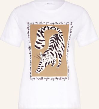 Darling Harbour Darling Harbour T-Shirt Mit Schmucksteinen weiss