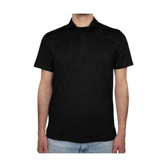 Loro Piana Homme, Tops, Noir, Taille: XL Polo en tissu