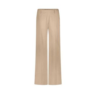Summum Long Wide Hosen - - Trousers - Damen - Beige - M