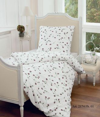 Janine Bettw&auml;sche Tango 2174 rot - 01 80x80 cm - 135x200 cm