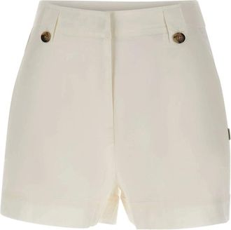 Woolrich Femme, Shorts, Blanc, Taille: W25 Shorts en Popeline