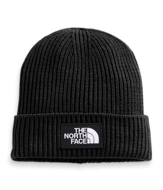 The North Face NF0A3FJXJK3 TNF Logo Box Cuffed Beanie Hat Unisex Adult Black Gr&ouml;&szlig;e OS