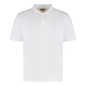 Woolrich Polohemd aus Baumwoll-Piqu&eacute; - - Tops - Herren - Wei&szlig; - S