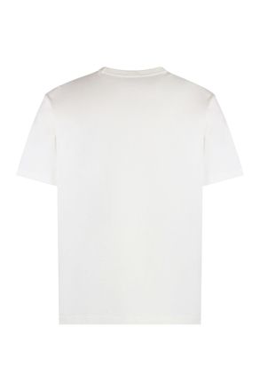 A.P.C. Mens Boxy Petit Vpc Cotton Crew-Neck T-Shirt Ivory T-Shirts And Polos