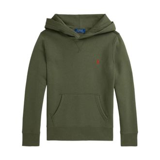 Polo Ralph Lauren Homme, Sweatshirts et sweats &agrave; capuche, Vert, Taille: XL Felpa cappuccio manica lunga e logo