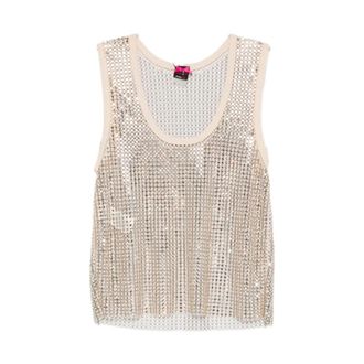 Pinko &Auml;rmellose Oberteile - - Tops - Damen - Gelb - M