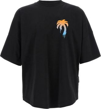 Palm Angels Homme, Tops, Noir, Taille: XS I Love PA T-Shirt