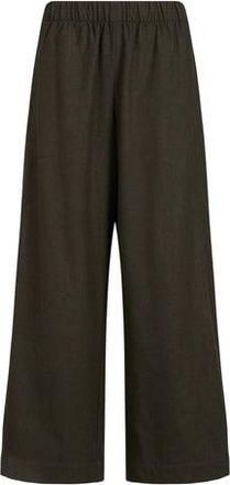Bellerose Pantalon large en laine m&eacute;lang&eacute;e