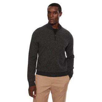 HUGO BOSS Herren, Strickwaren, Grau, LGr&ouml;&szlig;e
