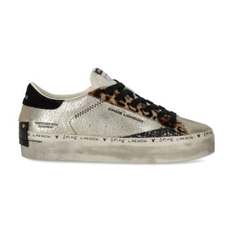 Crime London Femme, Chaussures, Multicolore, Taille: 38 EU Distressed Platform Baskets