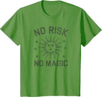 Trendy Apparel Trendy No Risk No Magic Sun & Stars T-Shirt