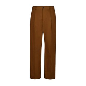 Valentino Garavani Baumwoll-Gabardinehose - - Trousers - Herren - Braun - L