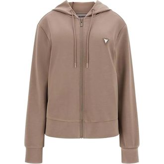 Guess Eco Olympe Full-Zip Hoodie - - Sweatshirts & Hoodies - Damen - Braun - XL