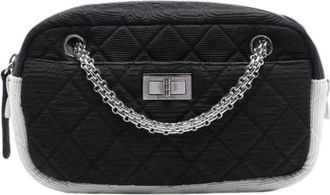 Chanel Sac bandouli&egrave;re vintage en nylon Pre-owned - Femme - Pre-owned - Noir - Taille: ONE Size