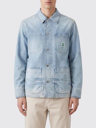 Closed Hemdjacke aus Bio-Baumwolldenim mit aufgesetzten Taschen