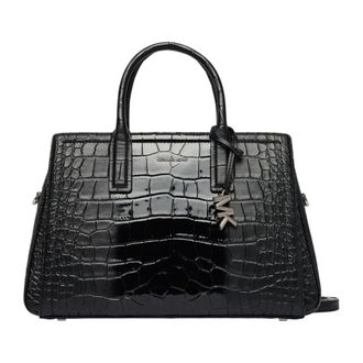 Michael Kors Laila Medium Ledertasche - - Bags - Damen - Schwarzk - ONE SIZE
