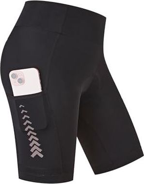 Santic Cuissard de Cyclisme Rembourr&eacute; &agrave; Haute Taille Cuissard de Cyclisme pour Femmes avec Poche et Indice UPF 50+