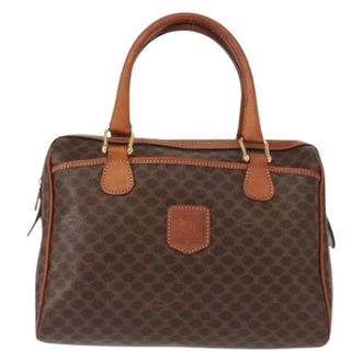 Celine Pre-owned Vintage Canvas Handbag - - Pre-owned - Damen - Braun - ONE SIZE
