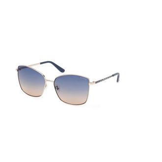 Guess Femme, Accessoires, Jaune, Taille: 59 MM Gu00149 32W Lunettes de soleil