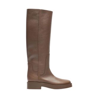 Casadei Charlie Leder High Boot - - Shoes - Damen - Braun - 36 1/2 EU