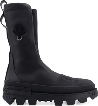 Moncler Willow Smith Leder-Stiefeletten - - Shoes - Damen - Schwarzk - 37 EU
