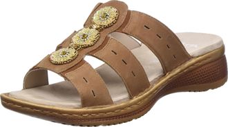 Ara Damen Hawaii Slipper, Cognac, 40 EU