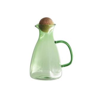 La Porcellana Bianca Oevo &Ouml;lflasche/Essigflasche 250 ml, Borosilikatglas