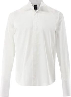 van Laack Chemise slim &agrave; col cass&eacute; en coton