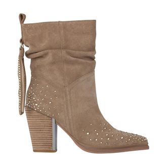 Alma En Pena Stiefelette mit Fransendetails - - Shoes - Damen - Beige - 36 EU