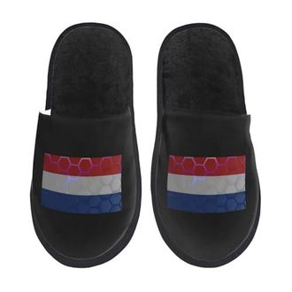 Generic &eacute;l&eacute;gant Hiver Pantoufles Drapeau de la Yougoslavie Accueil Slippers L&eacute;g&egrave;re Chaussons Femme pour Homme Femme Int&eacute;rieur L