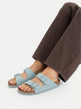 Birkenstock Pantoletten Birkenstock Arizona Bf 1033123 Hellgr&uuml;n
