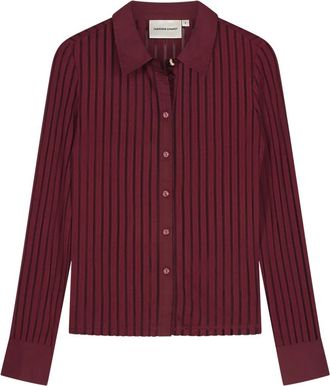Fab By Fabienne Chapot Fabienne Chapot - Georgia Blouse - Femme - Blouses et Chemises - Rouge - Taille: 36 FR