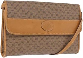 Gucci Pre-owned Vintage Small GG Shoulder Bag - Femme - Pre-owned - Brun - Taille: ONE Size