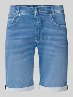 M.A.C Bermudas in Denim-Optik mit Eingrifftaschen