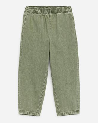 Arket Lockere Barrel-Hose -Gr&uuml;n