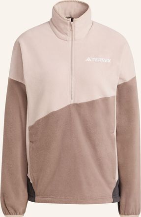 ADIDAS TERREX Adidas Terrex Fleece-Troyer Multi Climawarm braun