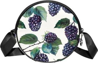 Generic Sac &agrave; bandouli&egrave;re Circle pour femme, petit sac &agrave; bandouli&egrave;re avec fermeture &eacute;clair, bretelles r&eacute;glables, sac &agrave; main rond d&eacute;contract&eacute; pour femmes et fi