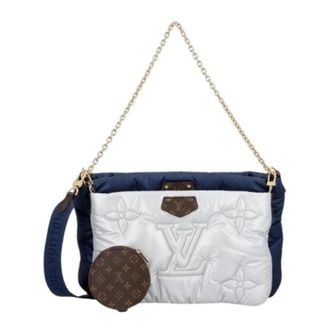 Louis Vuitton Pre-owned Maxi Multi Pochette Pillow - - Pre-owned - Damen - Blau - ONE SIZE