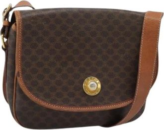 Celine Sac bandouli&egrave;re vintage doccasion - Femme - Pre-owned - Brun - Taille: ONE Size