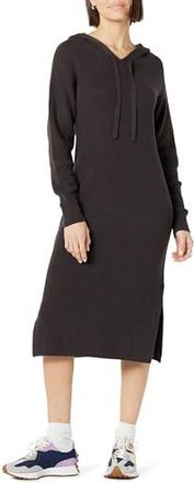 The Drop Claudia Cuddle Hoodie Midi Dress Robes, Grain de café, S