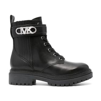 Michael Kors Schwarzer Stiefelette - - Shoes - Damen - Schwarzk - 38 1/2 EU