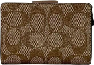 Coach Portefeuille Bi-fold doccasion - Femme - Pre-owned - Brun - Taille: ONE Size