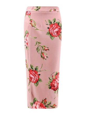 Dolce & Gabbana Jupe Longue - Rose
