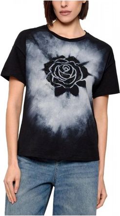 Liu Jo Femme, Tops, Noir, Taille: 38 FR ECS Moda T-shirt