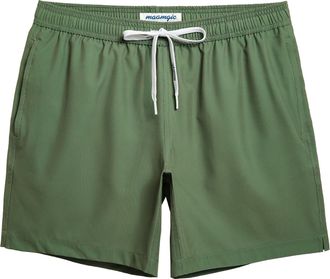 Maamgic Herren 4 Way Stretch Badehose Badeshorts Schnelltrocknend Badeshorts Kurz Beachshorts f&uuml;r Strand und Wassersport MEHRWEG,Armeegr&uuml;n,XXL