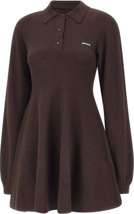 Rotate Rotate Birger Christensen, Femme, Robes, Brun, Taille: 40 FR Short Robes