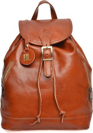 Anna Luchini Braun Rindsledertasche